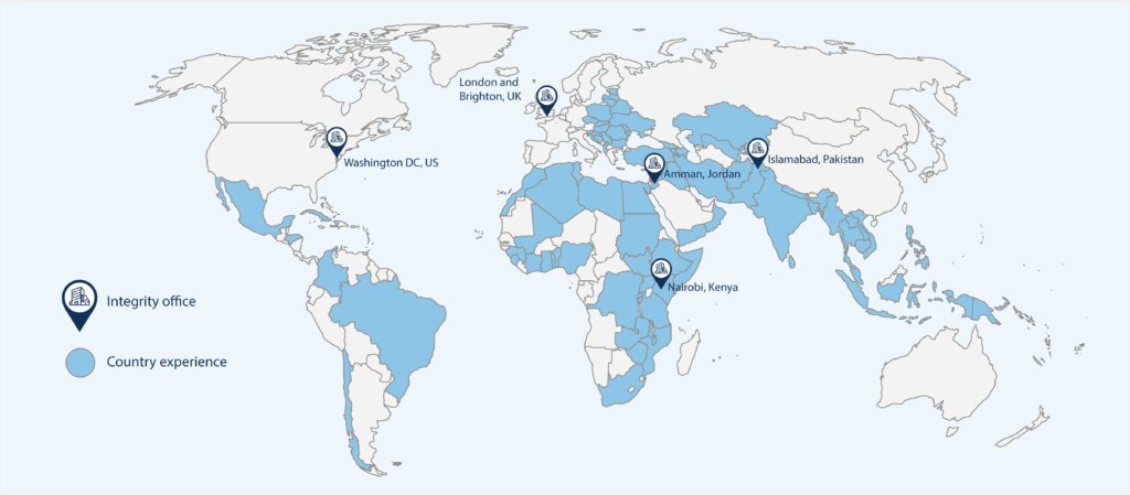 Where We Work - Our Geographic Expertise